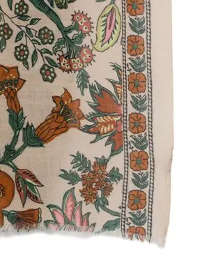 PATCHOULI Printed Wool Stole