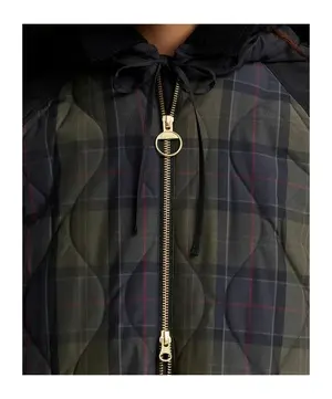Barbour Osbourne Checked Quilted Jacket