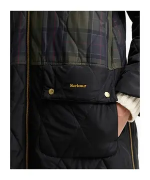 Barbour Osbourne Checked Quilted Jacket