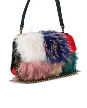 Kurt Geiger Celia Faux Fur Shoulder Bag