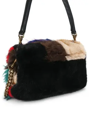 Kurt Geiger Celia Faux Fur Shoulder Bag