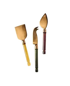 BE HOME Niko Cheese, Set Of 3 - Silver