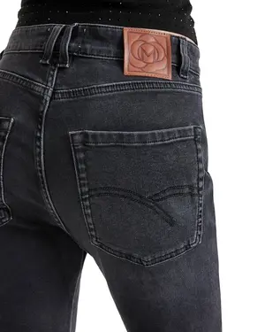 Marella Mlsfcrop Straight Frayed Hen Jeans