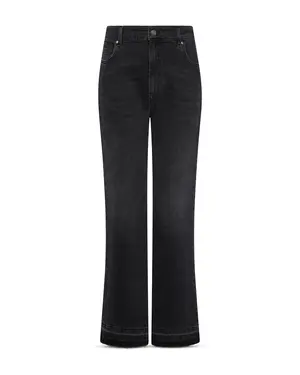Marella Mlsfcrop Straight Frayed Hen Jeans