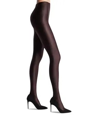 HIGH HEEL JUNGLE Mercury Gloss Opaque Tights Coco
