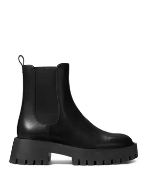 Michael Kors Asher Leather Chelsea Boots