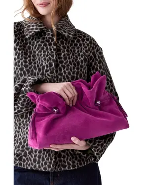 Kate Spade New York Rio Large Suede Convertible Clutch