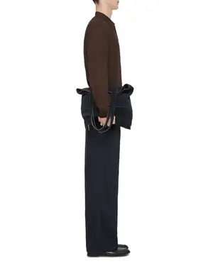 ALLSAINTS Polka Dot Fade Point Collar Shirt - Brown