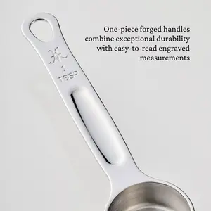 HESTAN Provisions 7 Piece Measuring Spoon Set