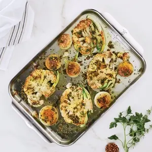 HESTAN Provisions 2 Piece Ovenbond Half Sheet Pan & Rack