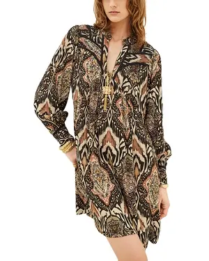 Ba&sh Zaza Babydoll Mini Dress - Black