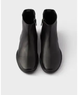 Prada Toblach Nappa Leather Booties