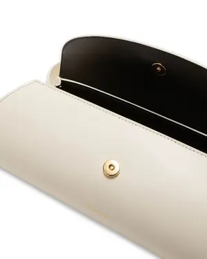 JIL SANDER Cannolo Small Leather Shoulder Bag - Seashell