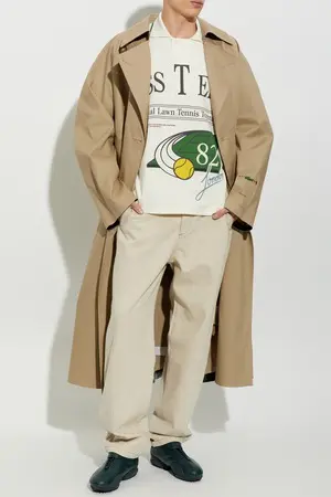 Lacoste Long-sleeved Polo Shirt - Cream