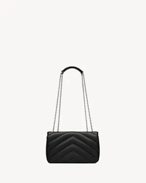 Saint Laurent Loulou Small In Matelassé Lambskin