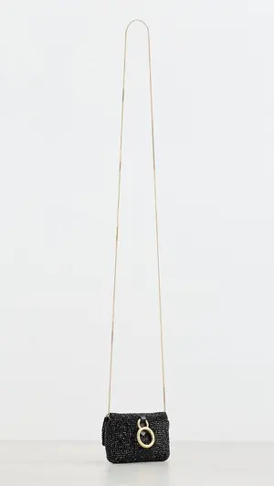 Shopbop Fendi Nano Baguette Beaded Shoulder Bag