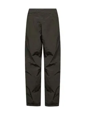 Stone Island Coal Grey Metal Nylon Cargo Trousers