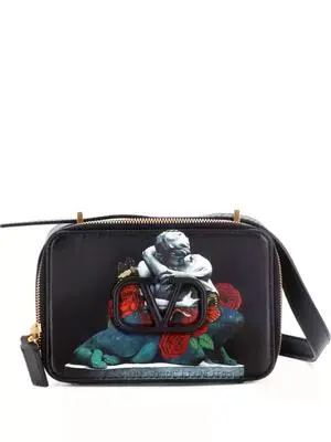 Valentino Garavani Vsling Camera Bag Printed Leather Medium Crossbody Bag