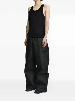 NO/FAITH STUDIOS Japanese Loose-fit Jeans - Black