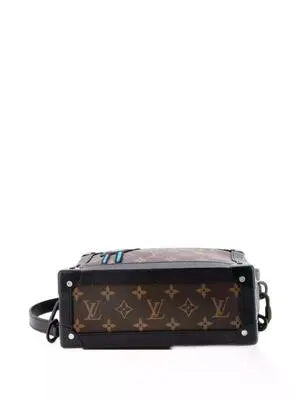 LOUIS VUITTON Soft Trunk Bag Monogram Canvas With Friends Patch Crossbody Bag