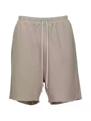 Rick Owens Long Boxers Zip-detail Shorts - Grey