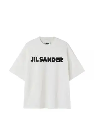 JIL SANDER Logo T-shirt - Neutrals