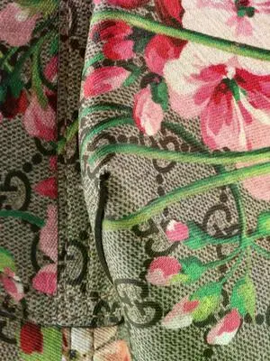 Gucci Reversible Blooms Gg Print Leather Medium Tote Bag