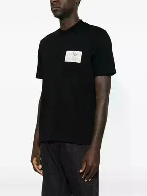 YES LONDON Logo-patch Short-sleeve T-shirt