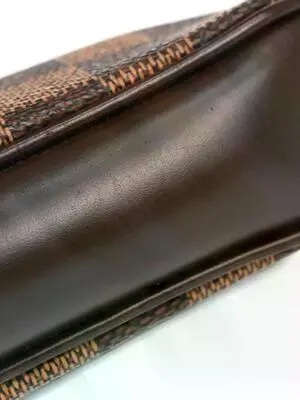 LOUIS VUITTON Damier Navona Check-pattern Shoulder Bag - Brown