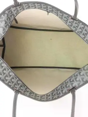Goyard Artois Coated Canvas Mm Tote Bag - Grey