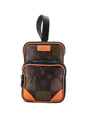 LOUIS VUITTON Nigo Amazone Sling Bag Limited Edition Giant Damier And Monogram Canvas Crossbody Bag - Brown
