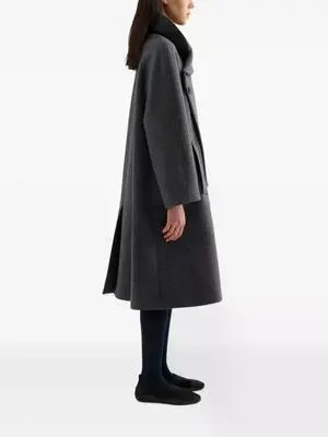 JIL SANDER Double Wool Coat