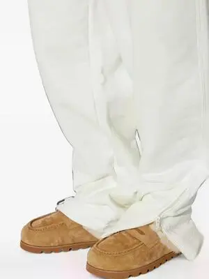 NAKED WOLFE Corded Shearling-lined Mules