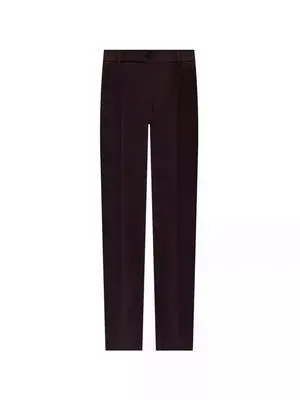 TWINSET Pressed-crease Straight-leg Trousers