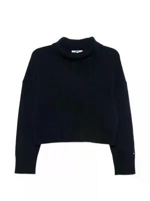 Maje Roll-neck Knitted Sweater