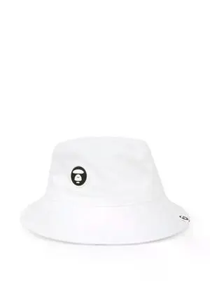 AAPE BY *A BATHING APE Moonface Bucket Hat - White