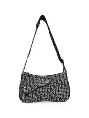 Dior Trotter Saddle Monogram-pattern Crossbody Bag