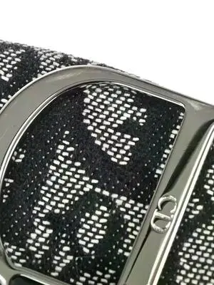 Dior Trotter Saddle Monogram-pattern Crossbody Bag