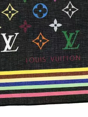 LOUIS VUITTON Small Monogram Multicolor Scarf