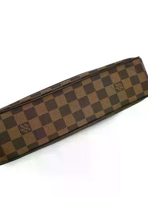 LOUIS VUITTON Aubagne Damier Ebene Shoulder Bag