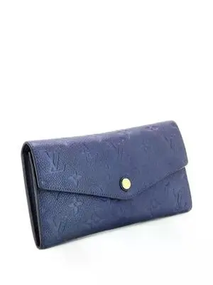 LOUIS VUITTON Curieuse Wallet Monogram Empreinte Leather Small Wallets