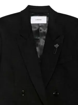 LARDINI Martin Double-breasted Peaked-lapel Coat