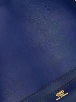 Hermès 1991 18 Constance Shoulder Bag - Blue