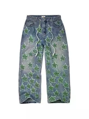 VALE FOREVER Allstar Star-patch Jeans