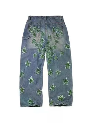 VALE FOREVER Allstar Star-patch Jeans