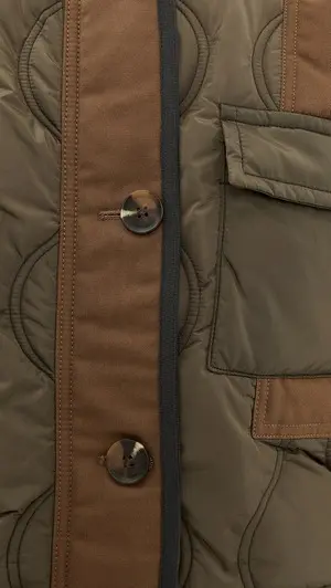 3.1 Phillip Lim Quilted Nylon Combo Coat