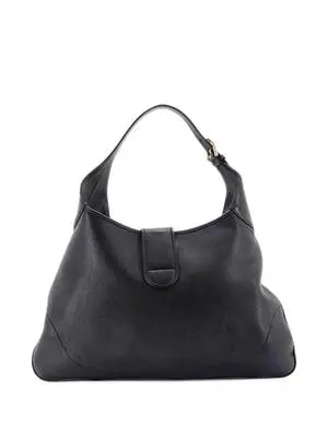 Gucci Aphrodite Leather Medium Shoulder Bag - Black