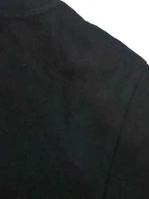 Dior 2003 Logo-print Denim-patch T-shirt