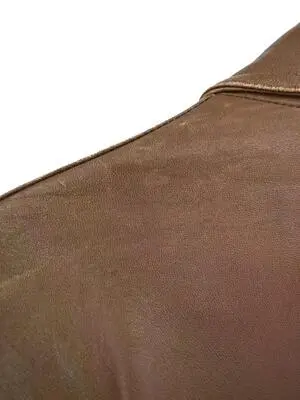 Burberry Zip-up Sheepskin Jacket