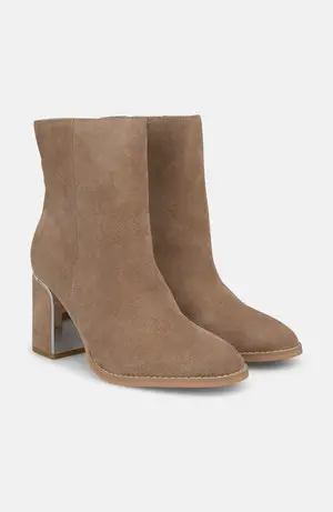 ALMA EN PENA Heeled Ankle Boot Detail - Vison